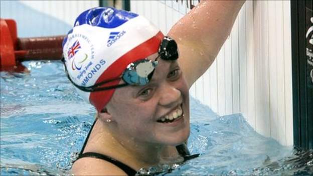 Paralympic winner Eleanor Simmonds sets London 2012 focus - BBC Sport