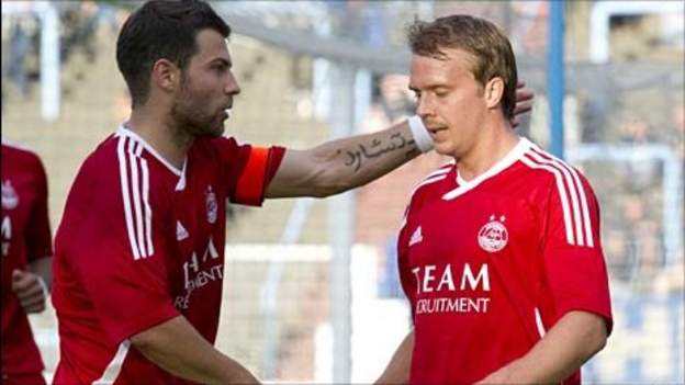Aberdeen fans dubbed 'shameful' after abuse of captain - BBC Sport