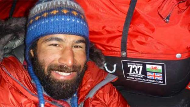 Richard Parks secures record with seventh summit - BBC Sport