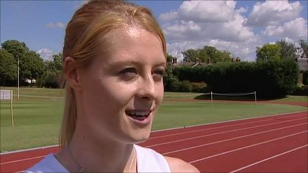 Olympic Dreams Runner Stacey Smith inspired by Dame Kelly Holmes - BBC ...