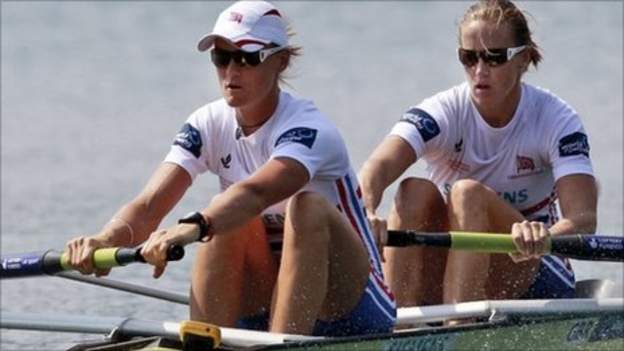 World Rowing: British women's pair and men's eight win silver - BBC Sport