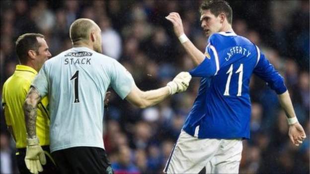 Hibs goalkeeper Graham Stack cleared over off-the-ball incident - BBC Sport