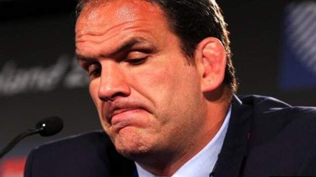 Martin Johnson says quitting England his decision - BBC Sport
