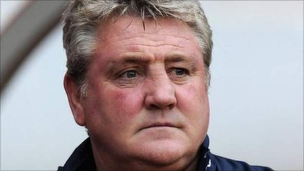 Steve Bruce says abuse from supporters won't force him to quit - BBC Sport