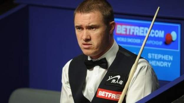 UK Snooker Championship: Stephen Hendry suffers first round knockout ...