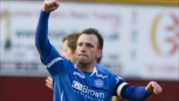 St Johnstone's Jody Morris coy on future at McDiarmid Park - BBC Sport
