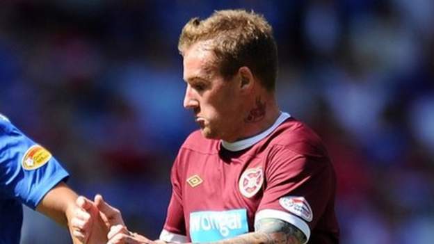 Ryan Stevenson 'glad' to leave Hearts for Ipswich Town - BBC Sport