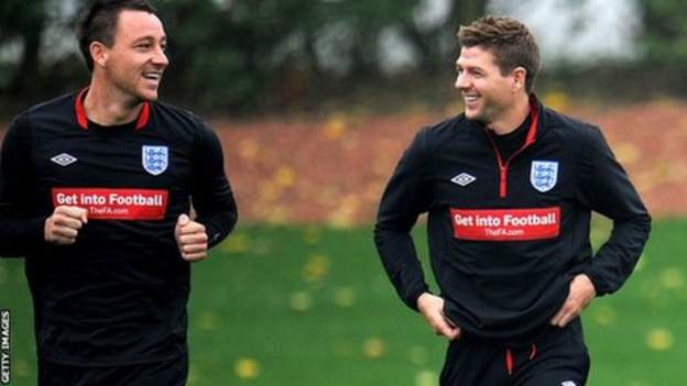 England captaincy: Steven Gerrard should replace Terry, says Taylor ...