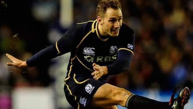 Scotland stand-off Dan Parks retires from international rugby - BBC Sport