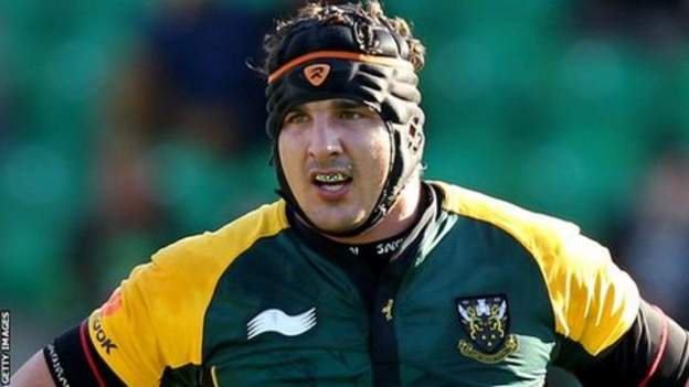 Northampton Saints lock Mark Sorenson agrees new deal - BBC Sport