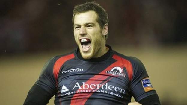 Tim Visser extends Edinburgh contract until 2015 - BBC Sport