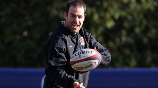 Charlie Hodgson in England training squad after finger injury - BBC Sport