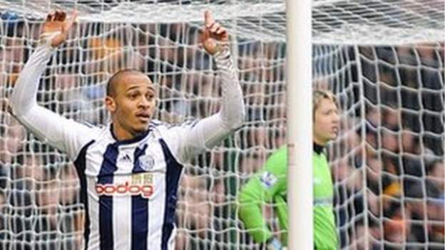 Peter Odemwingie is the player of the month - BBC Sport