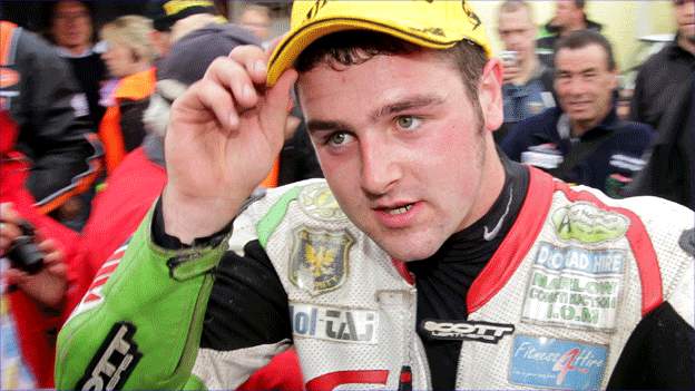 Michael Dunlop to ride for McAdoo Racing in 2012 - BBC Sport