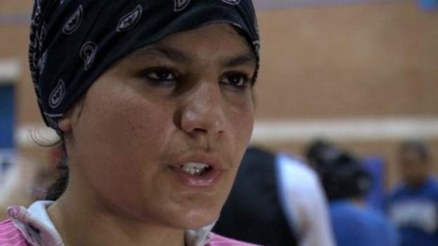 London 2012: Teenage Afghan female boxer bids for Olympics place - BBC ...