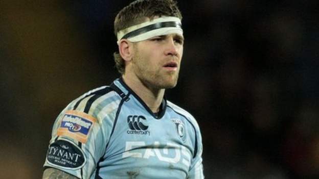 Centre Gavin Evans pledges future to Cardiff Blues - BBC Sport
