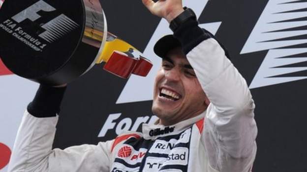 Williams's Pastor Maldonado takes landmark Spanish Grand Prix win - BBC ...