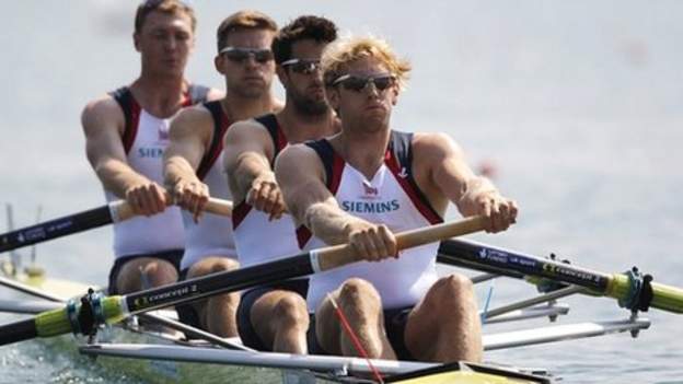 Rowing World Cup: GB men's four set world-best time - BBC Sport