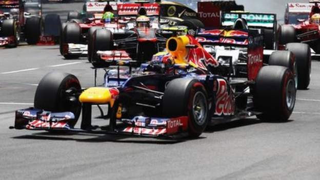 Monaco GP: Mark Webber wins for Red Bull in Monte Carlo - BBC Sport