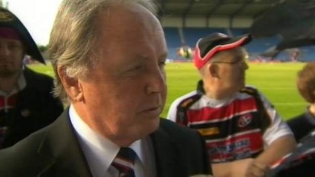 Cornish Pirates owner Dicky Evans looks to fund new stadium - BBC Sport