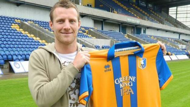 Luke Jones eyes Mansfield Town promotion push - BBC Sport