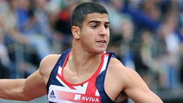 London 2012: 100m sprinter Adam Gemili aims to beat 10.08 seconds - BBC ...