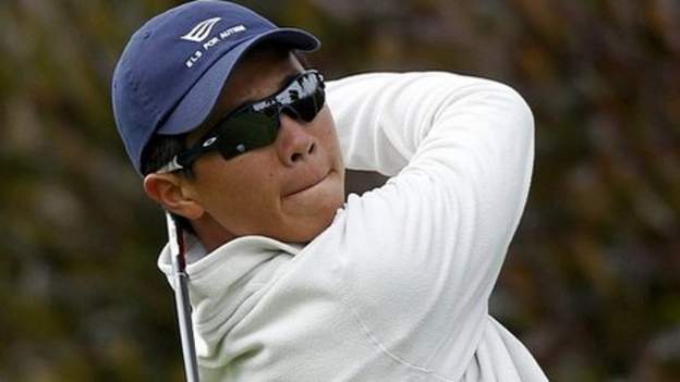 Andy Zhang keeps poise in US Open debut at Olympic - BBC Sport
