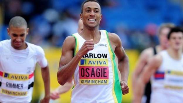 Andrew Osagie inspired by Steve Ovett encouragement - BBC Sport