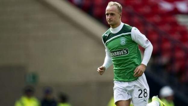 Wolves striker Leigh Griffiths will return to Hibs on loan - BBC Sport