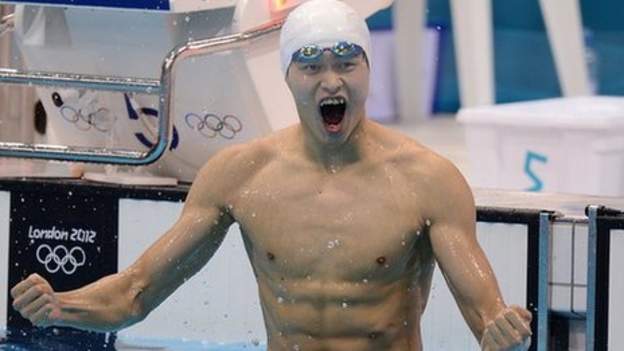 Olympic swimming: China's Sun Yang beats rival Park to gold - BBC Sport