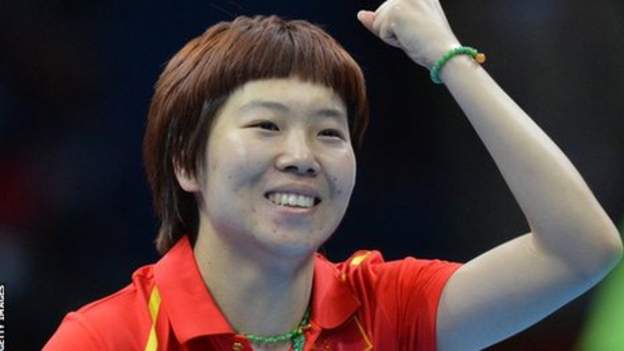 London 2012 table tennis: Li Xiaoxia beats Ding Ning in final - BBC Sport