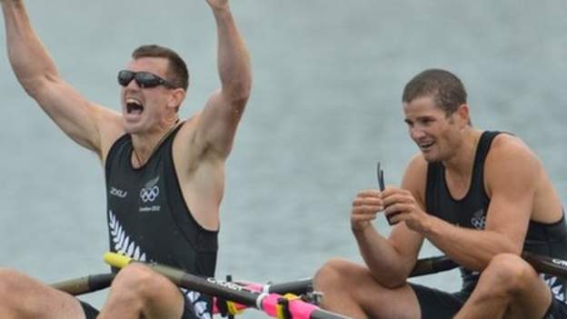Olympics rowing: Men's double sculls won by New Zealand - BBC Sport
