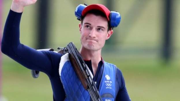 Olympics shooting: Peter Wilson wins double trap gold - BBC Sport