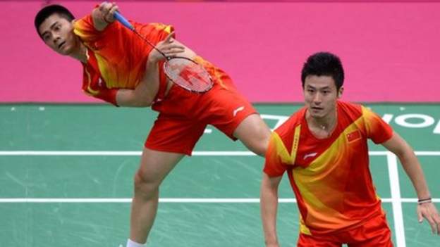 Olympics badminton: Cai Yun and Fu Haifeng claim doubles gold - BBC Sport