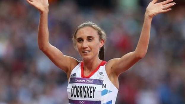 Lisa Dobriskey and Laura Weightman reach 1500m final - BBC Sport