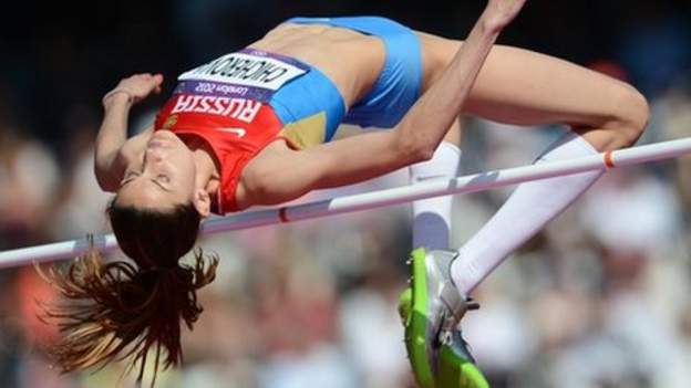 Olympics high jump: Anna Chicherova of Russia wins gold - BBC Sport