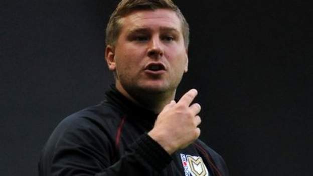 Karl Robinson proud of MK Dons' talent production line - BBC Sport