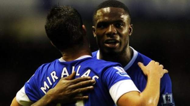 Nigerian Anichebe learning from fellow Everton stikers - BBC Sport