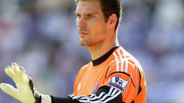 Stoke goalkeeper Asmir Begovic wants tougher racism action - BBC Sport