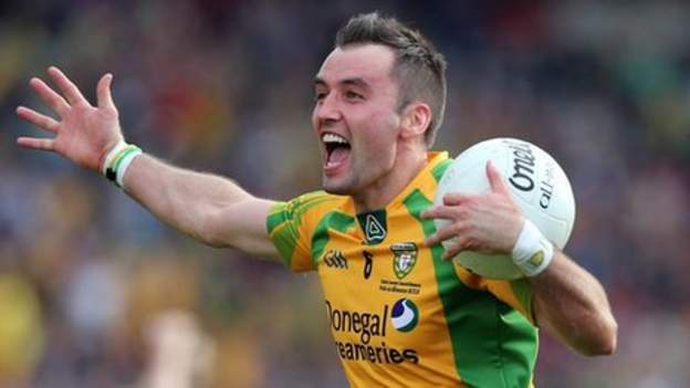 Donegal defender Karl Lacey wins Player of the Year award - BBC Sport