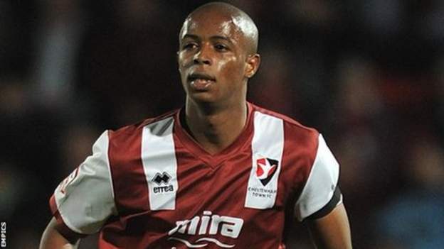 Cheltenham Town's Sido Jombati sidelined after hernia operation - BBC Sport
