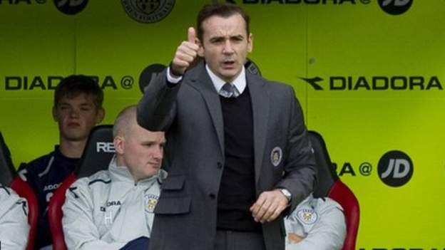 St Mirren manager Danny Lennon happy with team's hunger - BBC Sport