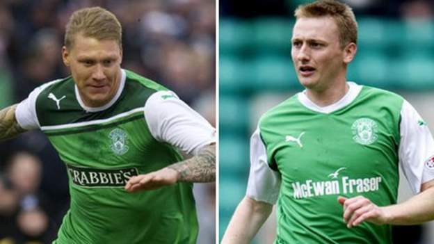 Garry O'Connor and Derek Riordan become free agents - BBC Sport