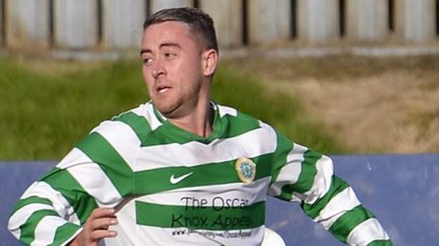 Striker Shane Dolan signs for Ballymena United - BBC Sport