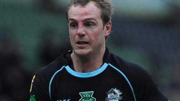 London Broncos centre David Howell suffers arm break - BBC Sport