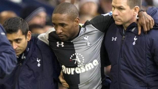 Jermain Defoe: Spurs striker out for three weeks - BBC Sport