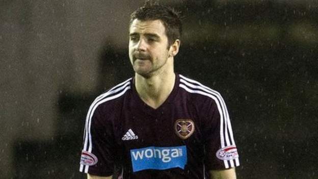 Scott Robinson signs new contract with Hearts - BBC Sport