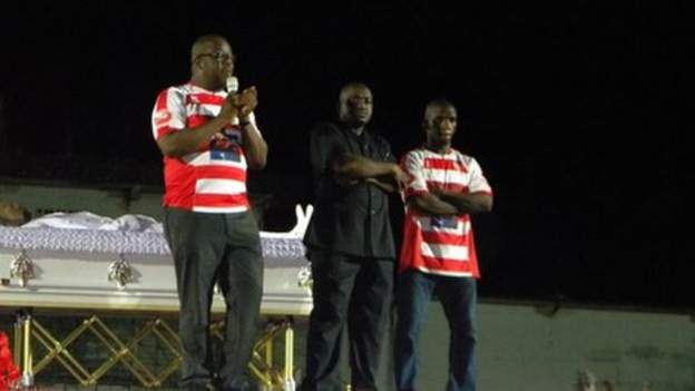 Liberia mourns ex-striker Seator - BBC Sport