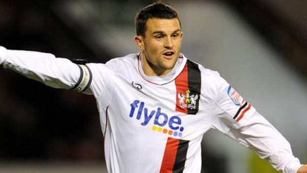 Steve Tully vows to fight for his place in Exeter City's defence - BBC ...