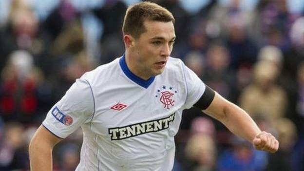 Rangers defender Chris Hegarty accepts ban for 'stamping' - BBC Sport